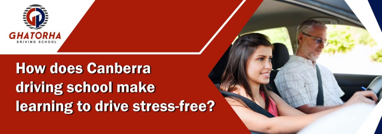 How does driving school make learning to drive stress-free?
